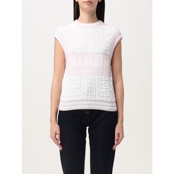Balmain | Sweaters | Balmain Top Woman White | Poshmark